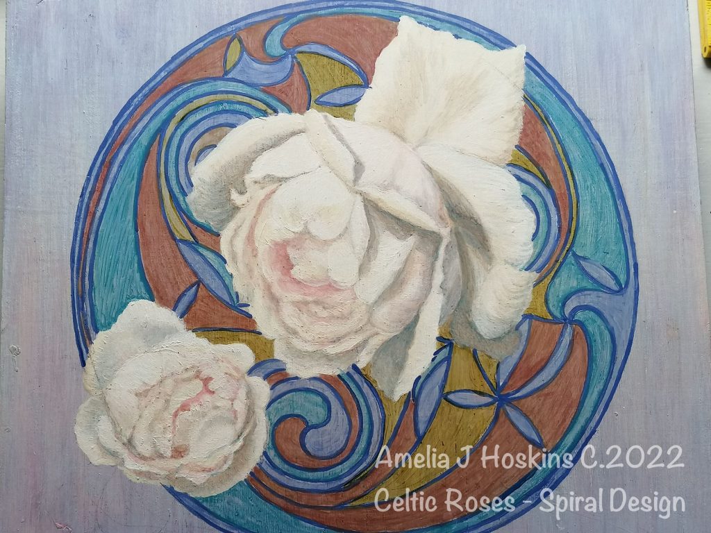 Celtic Roses – Heritage Murals